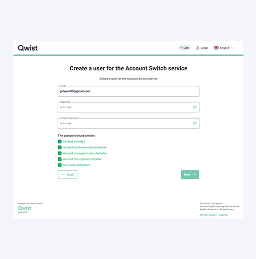 Bank Switch Kit: Seamless Account Switching Service by Qwist